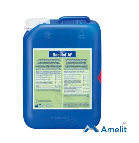 Засіб для екстреної дезінфекції Bacillol АF (Bode), каністра 5 л